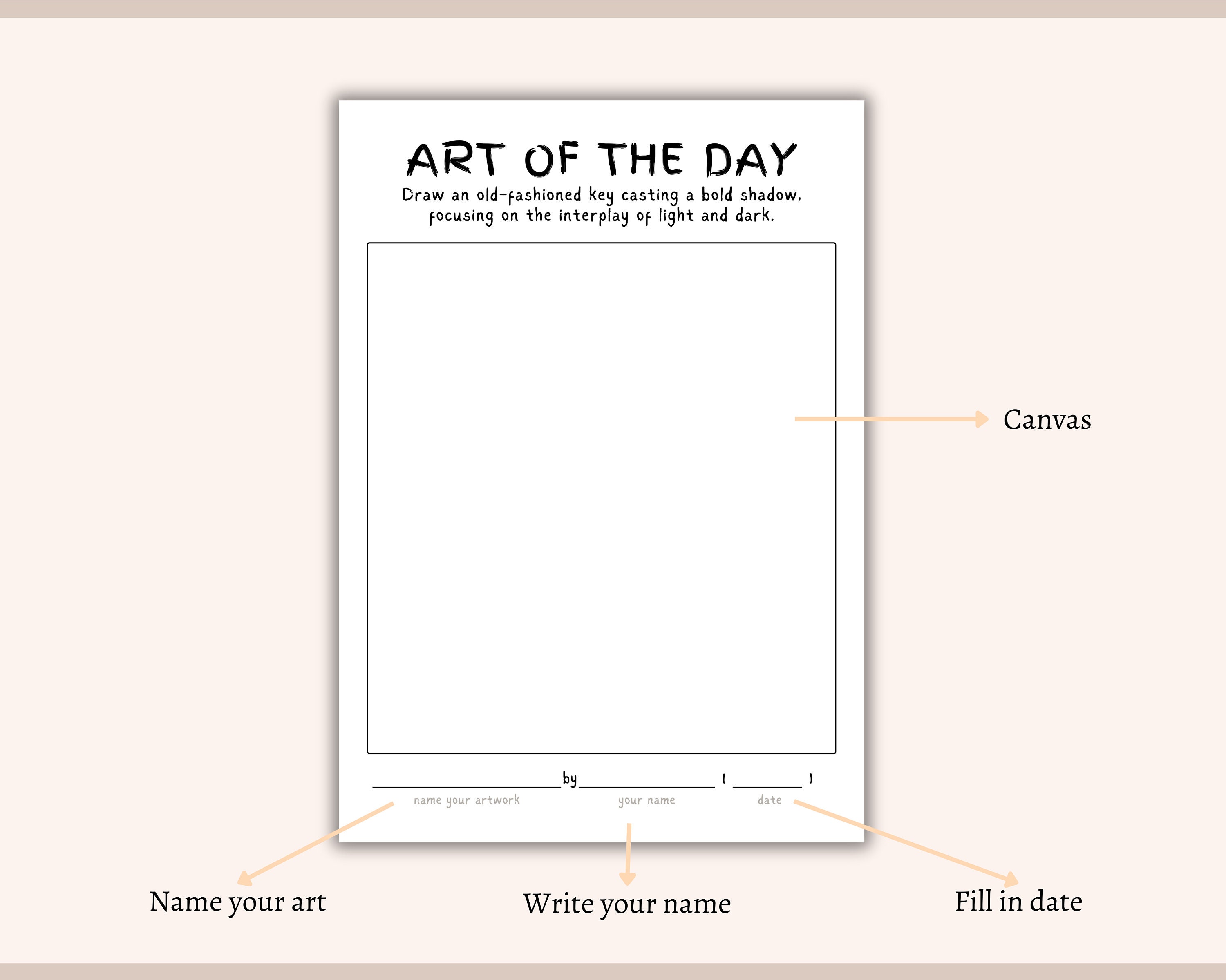 Elements of Art Drawing Book for Art Students Drawing Practice Art ...