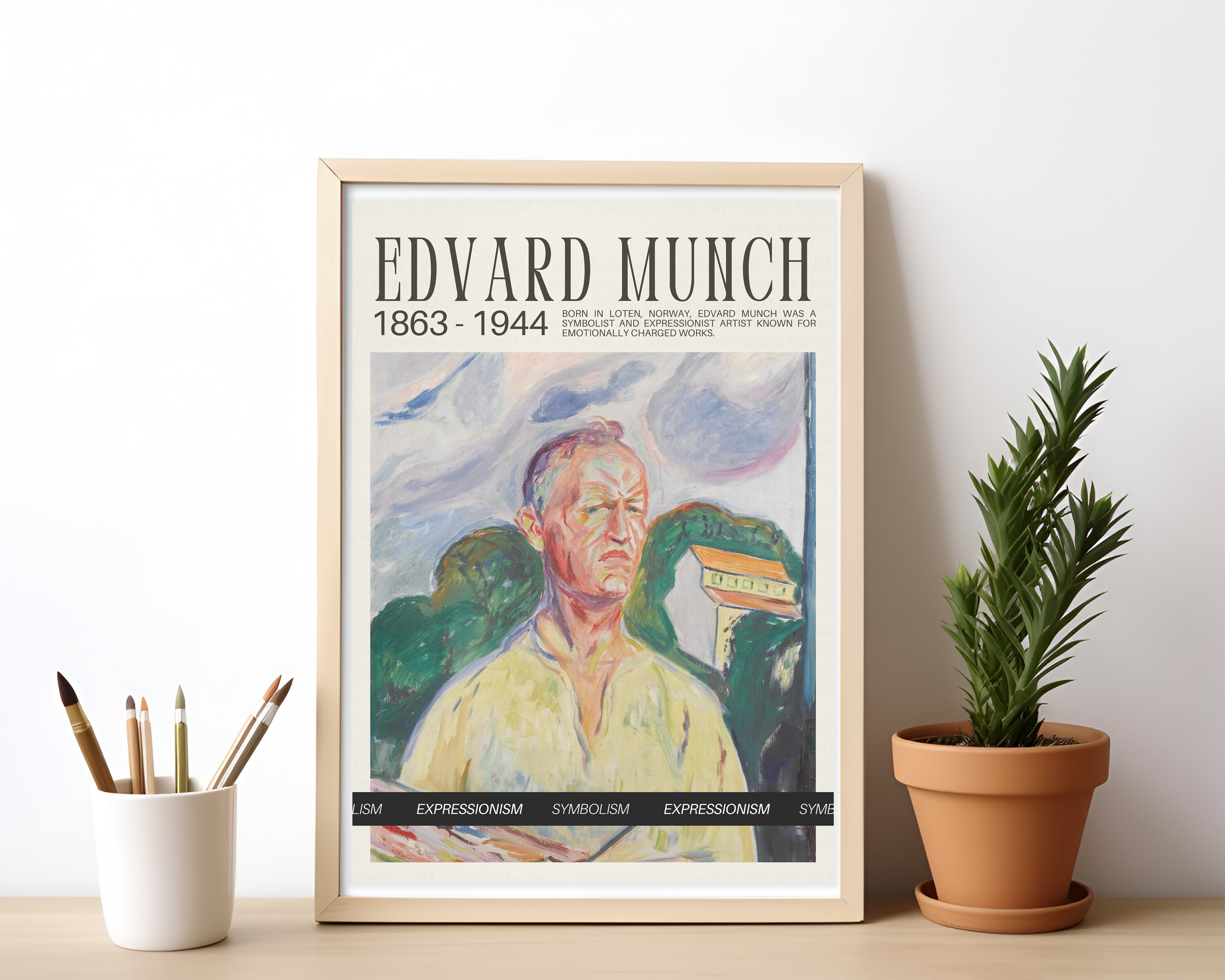 Art Classroom Posters Famous Artists Classroom Visuals Editorial ...