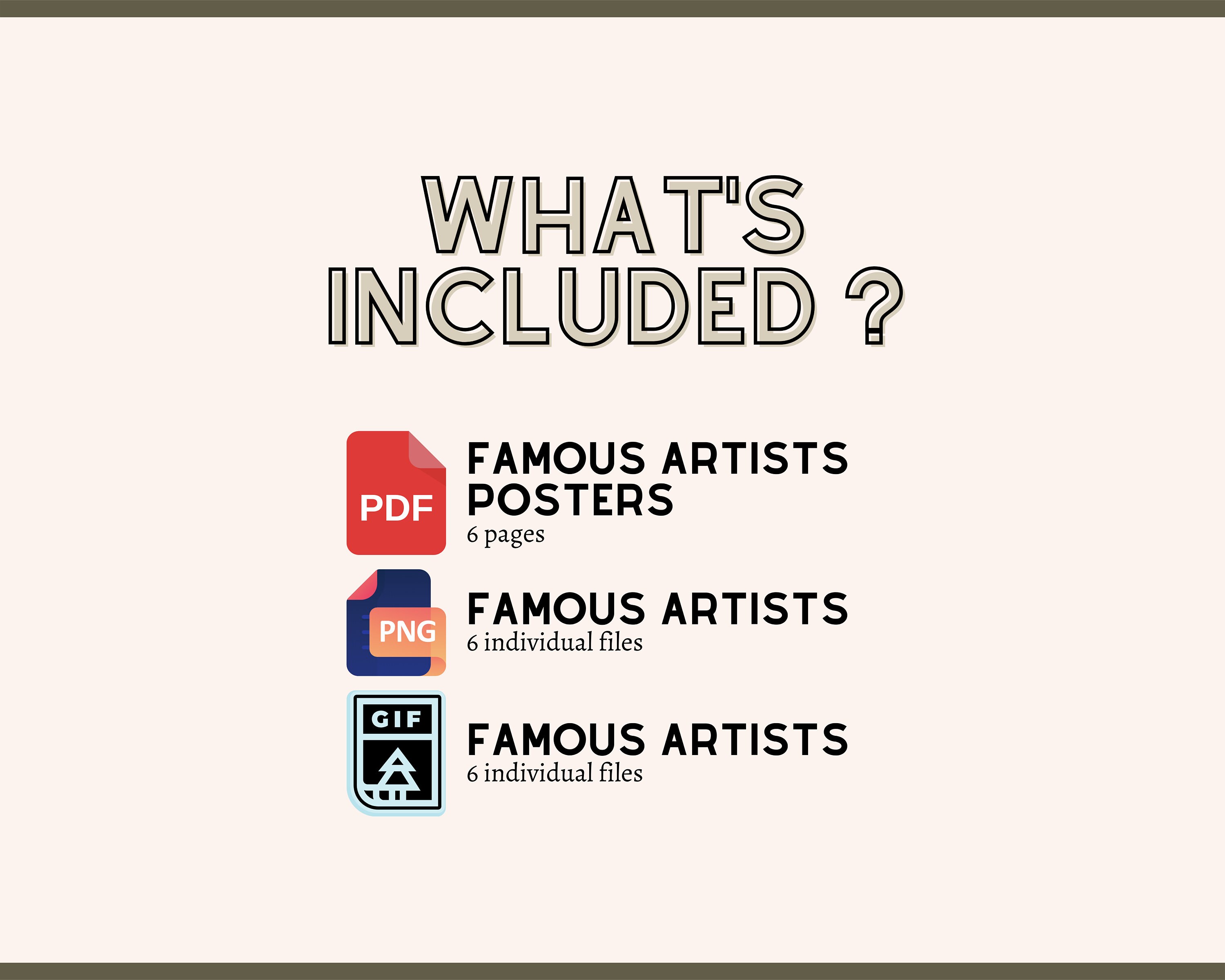 Art Classroom Posters Famous Artists Classroom Visuals Editorial ...