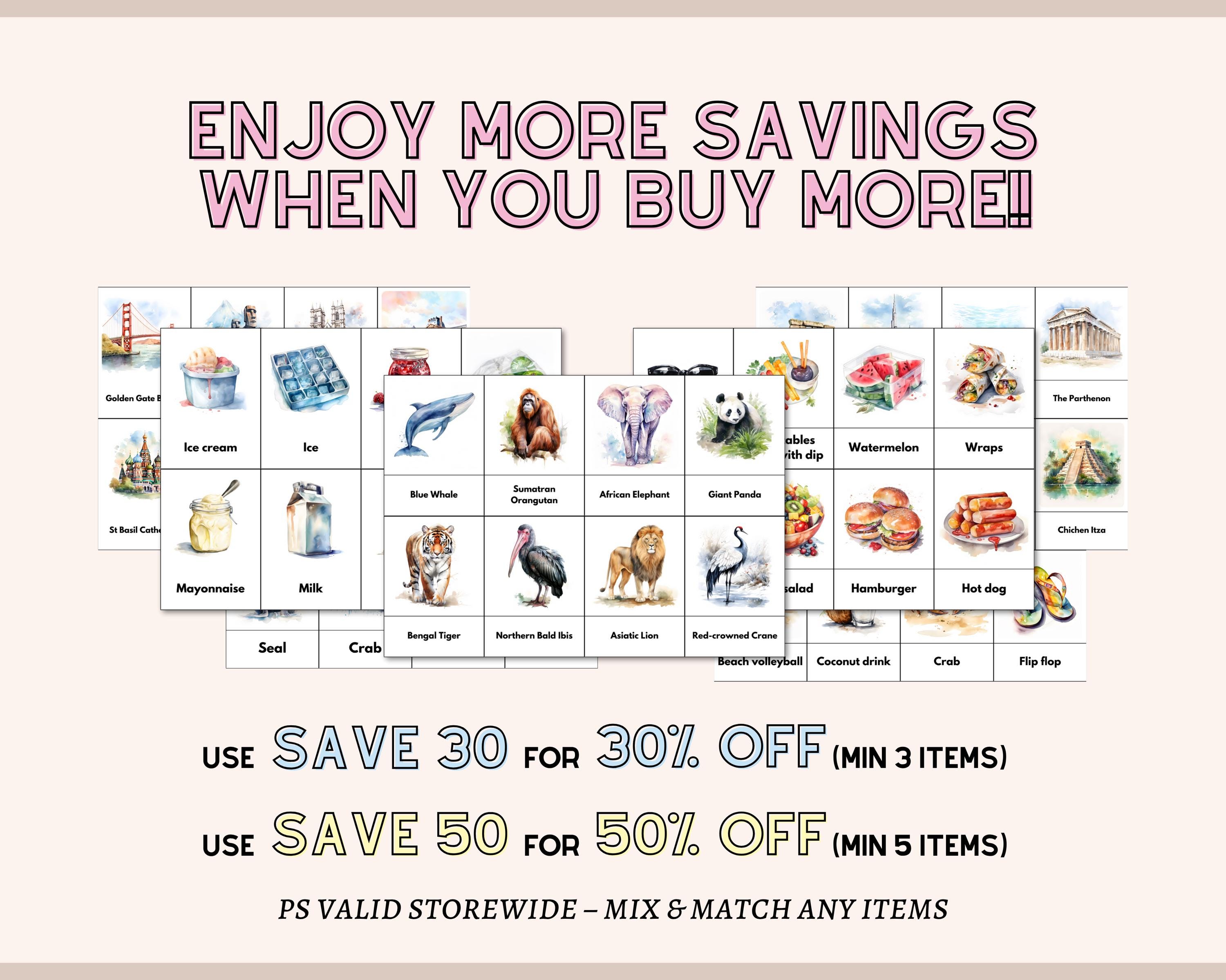 Whats in a Fridge Flashcard Montessori 3 Part Cards Learning Activity ...