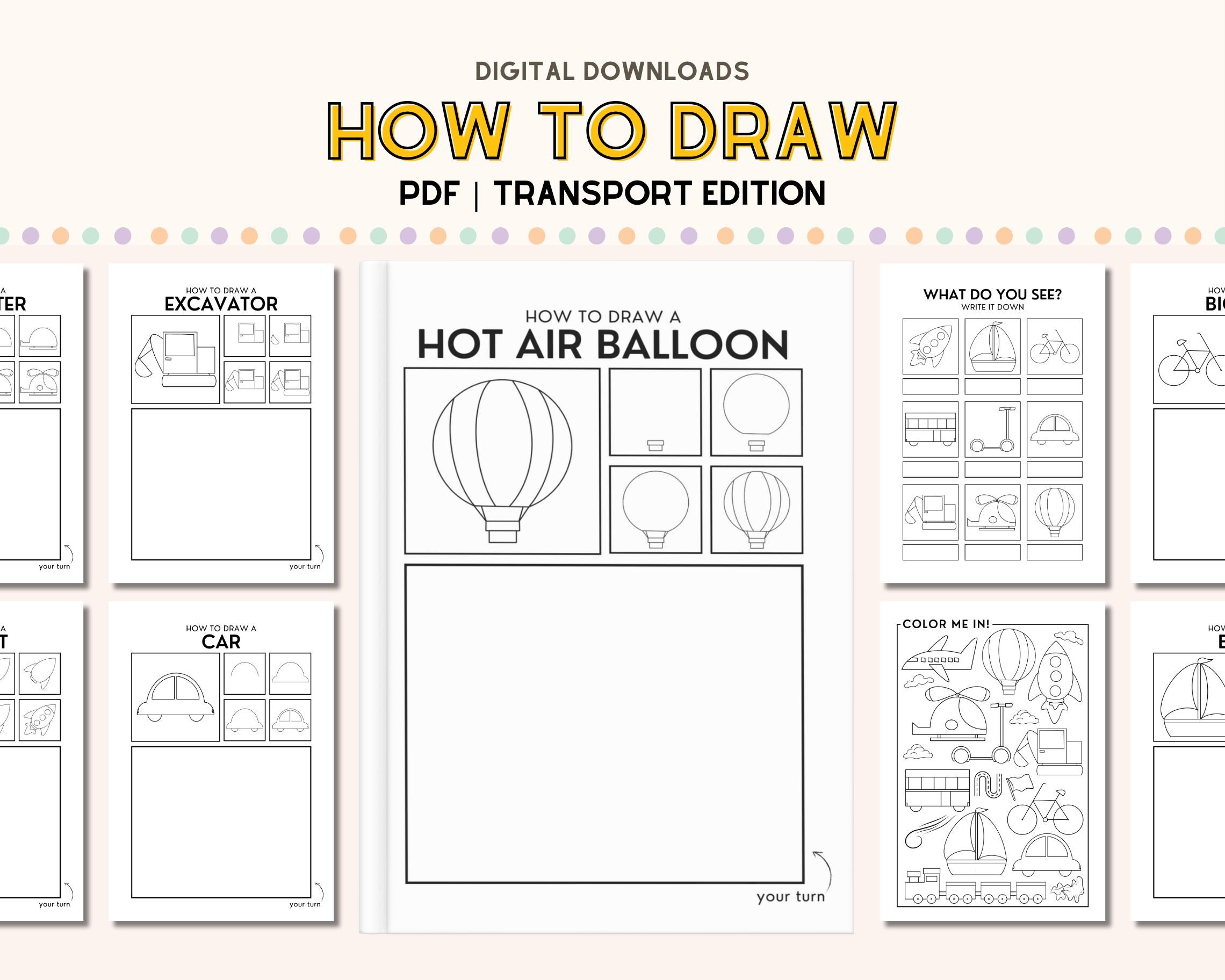 Drawing Step by Step for Kids Learn to Draw Download Drawing Lesson How ...