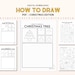 Learn to Draw Christmas Drawing Step by Step Kids How to Draw Doodle ...