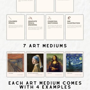 Art Medium Card Art Class Activity Interactive Card Art Teacher ...