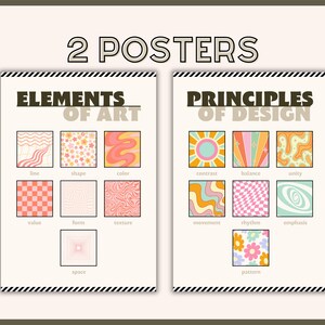 Art Class Poster Elements of Art and Principles of Design Poster ...