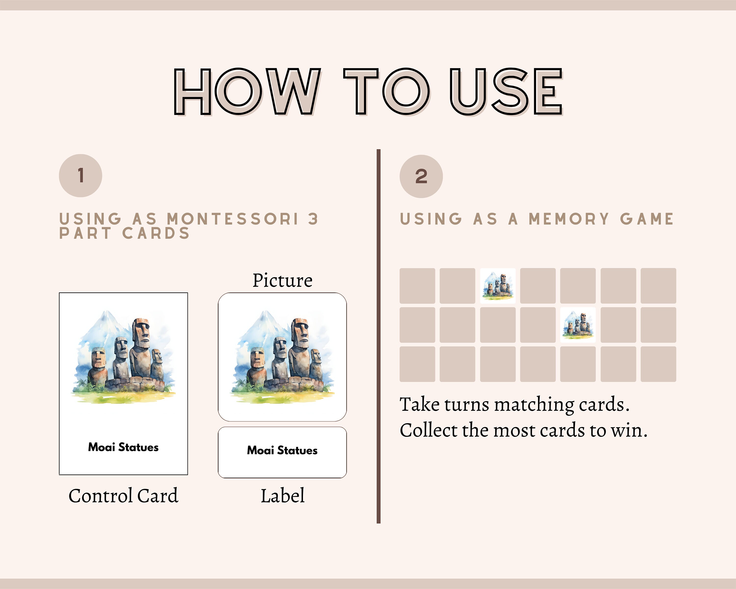 Famous Landmarks Around the World 3 Part Flashcards World Landmark ...