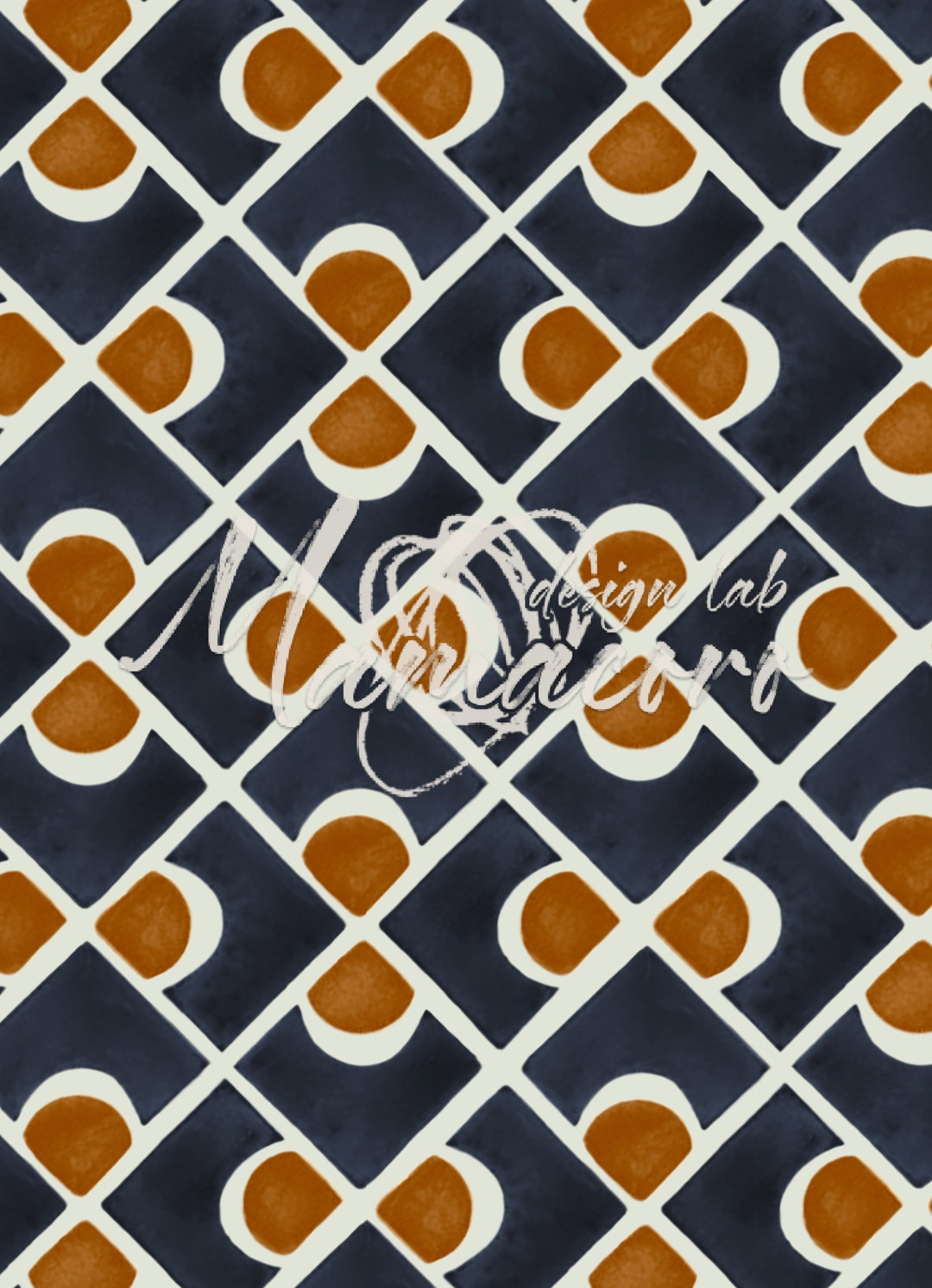 Watercolour Diagonal Eye Tiles - Etsy