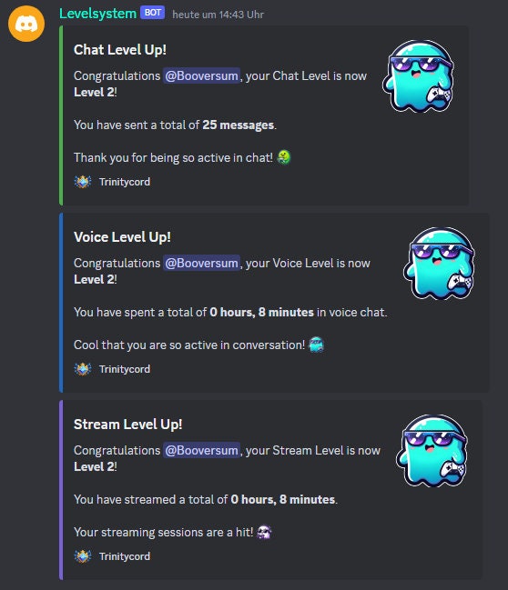 Discord Bot Level System V2 SQL Database - Etsy