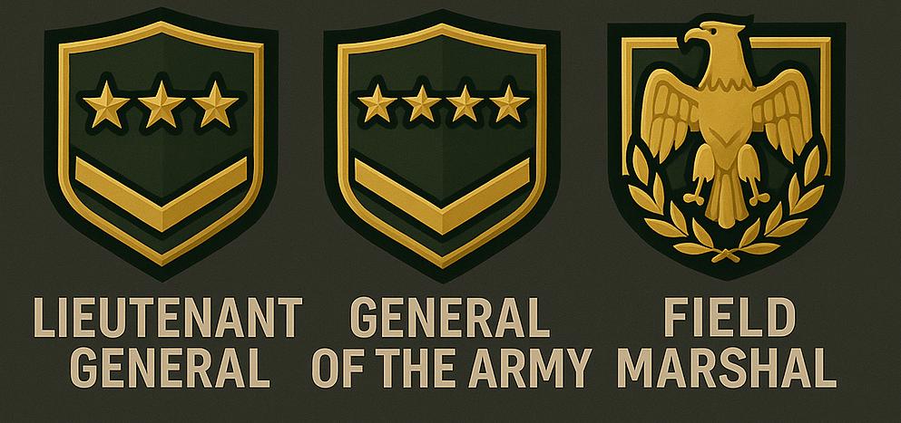 12 Military Rank Role Icons – Discord Server Badge Set / Twitch Tier ...