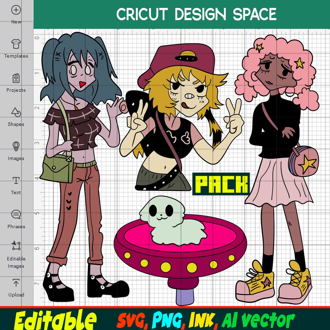 Editable Jay's Skating Game Svg,lacey Game SVG, Maisie Png, Svg,ink ...