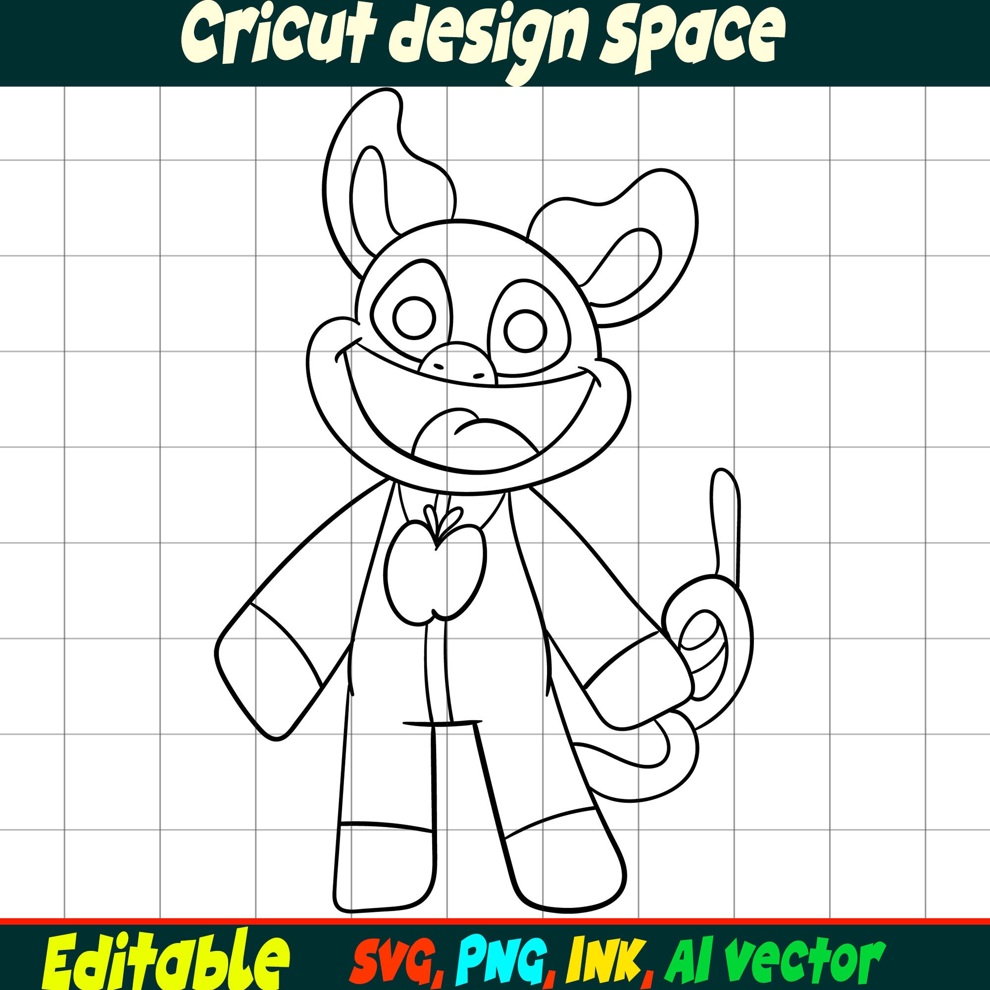 Customizable Smilling Critters Craftycorn,humanized Bobby Bearhug,bubba ...