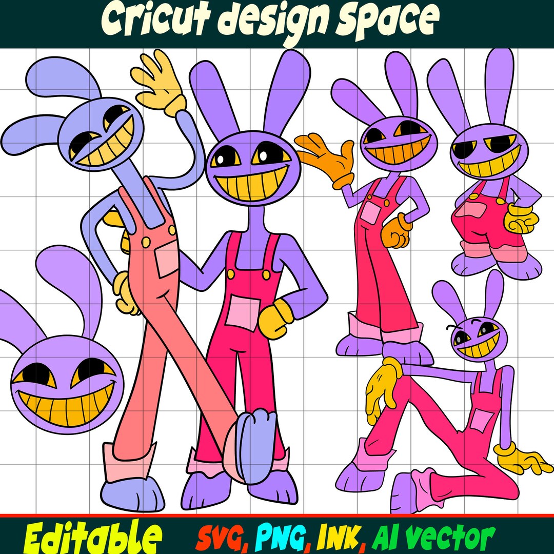 El increíble circo digital SVG, Jax, Jax SVG, Jax Head, Vector de alta ...