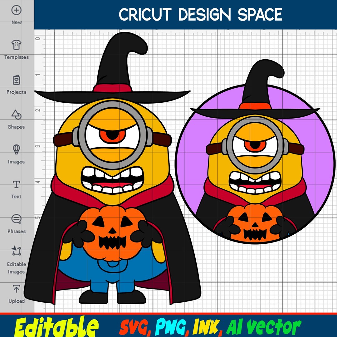 Editable Mega Minion Dave Svg,minion Dave Sticker PNG, Vinyl Sticker to ...