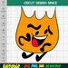 Editable Bfdi Firey Svg,bfdi Firey PNG, Bfdi Firey Ink Coloring Pages ...