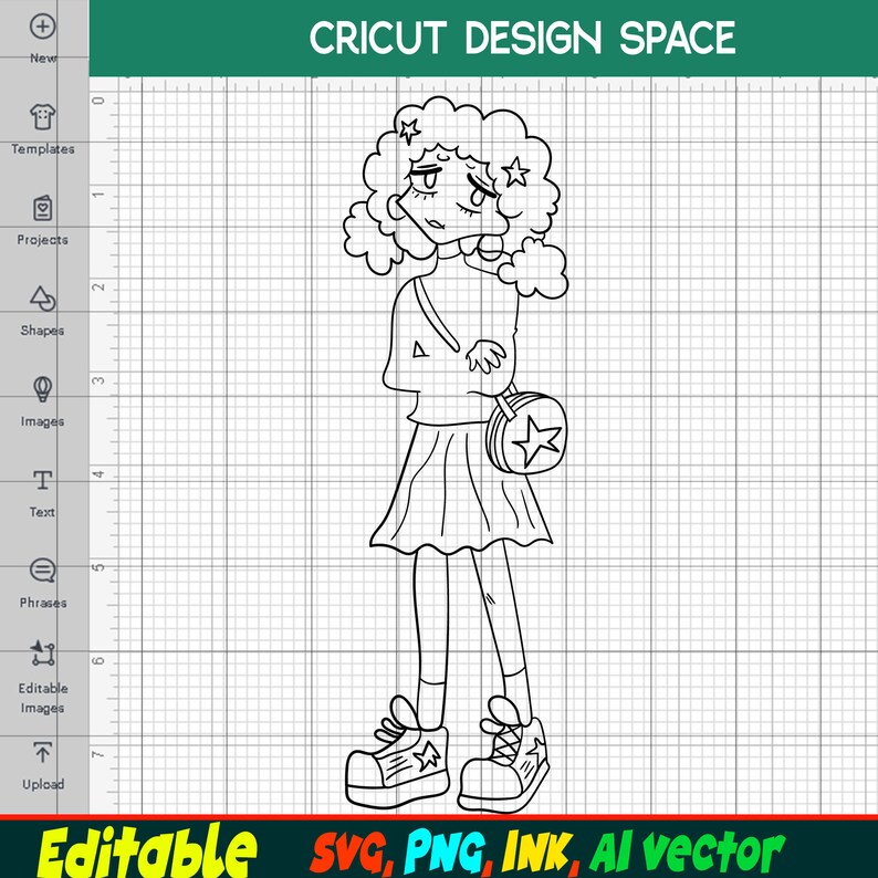 Editable Jay's Skating Game Svg,lacey Game SVG, Maisie Png, Svg,ink ...