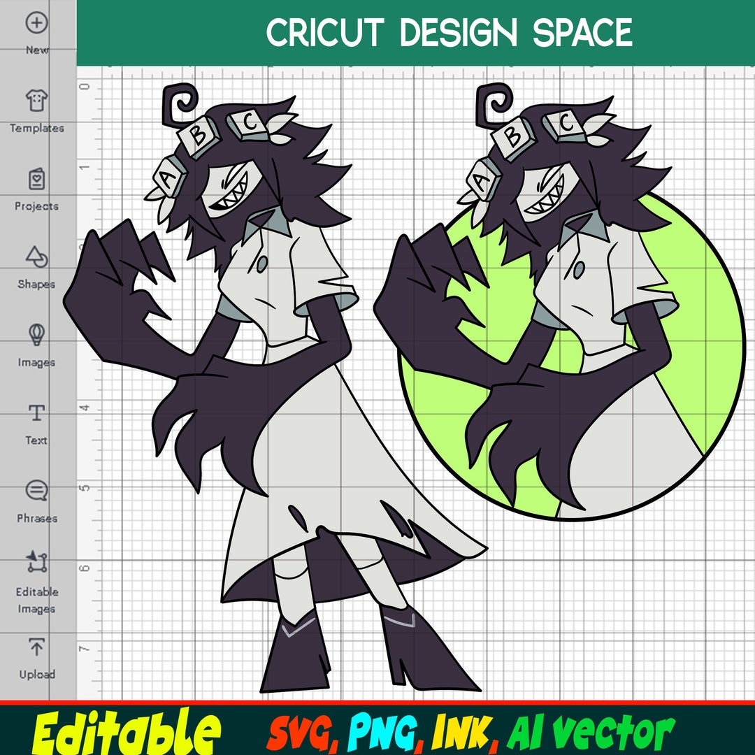 Editable Sticker Cut File Miss Circle SVG, Miss Thavel Svg,miss Thavel ...