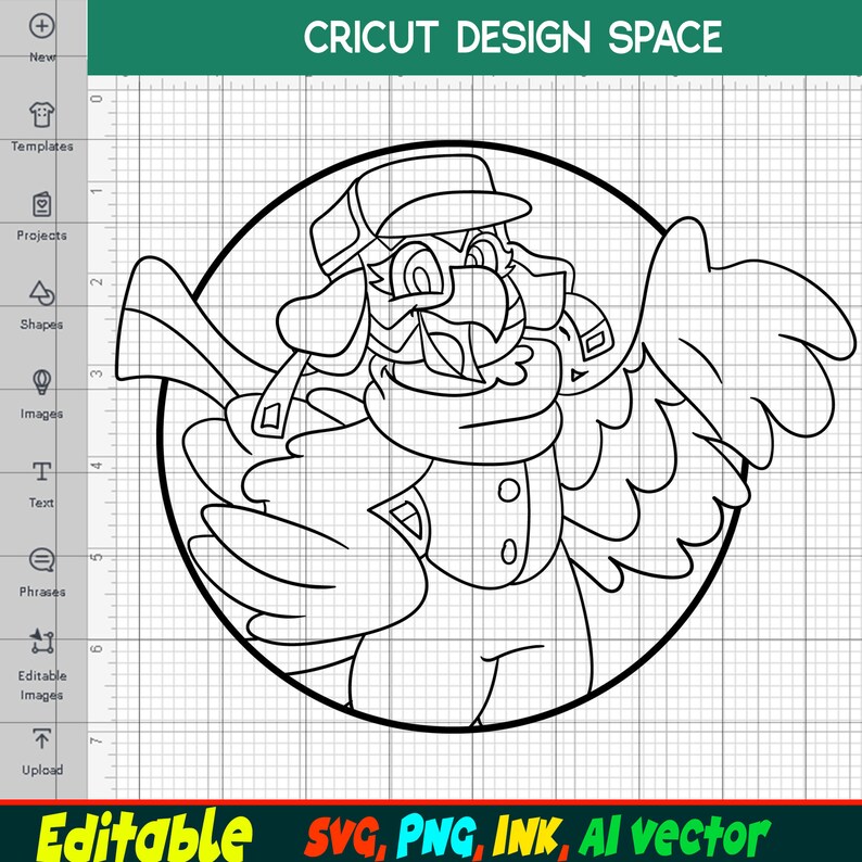 Editable Stickers Lloyd the Lion SVG,INDIGO PARK Lloyd the Lion Png ...