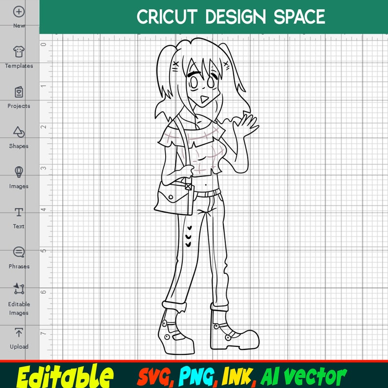 Editable Jay's Skating Game Svg,lacey Game SVG, Maisie Png, Svg,ink ...