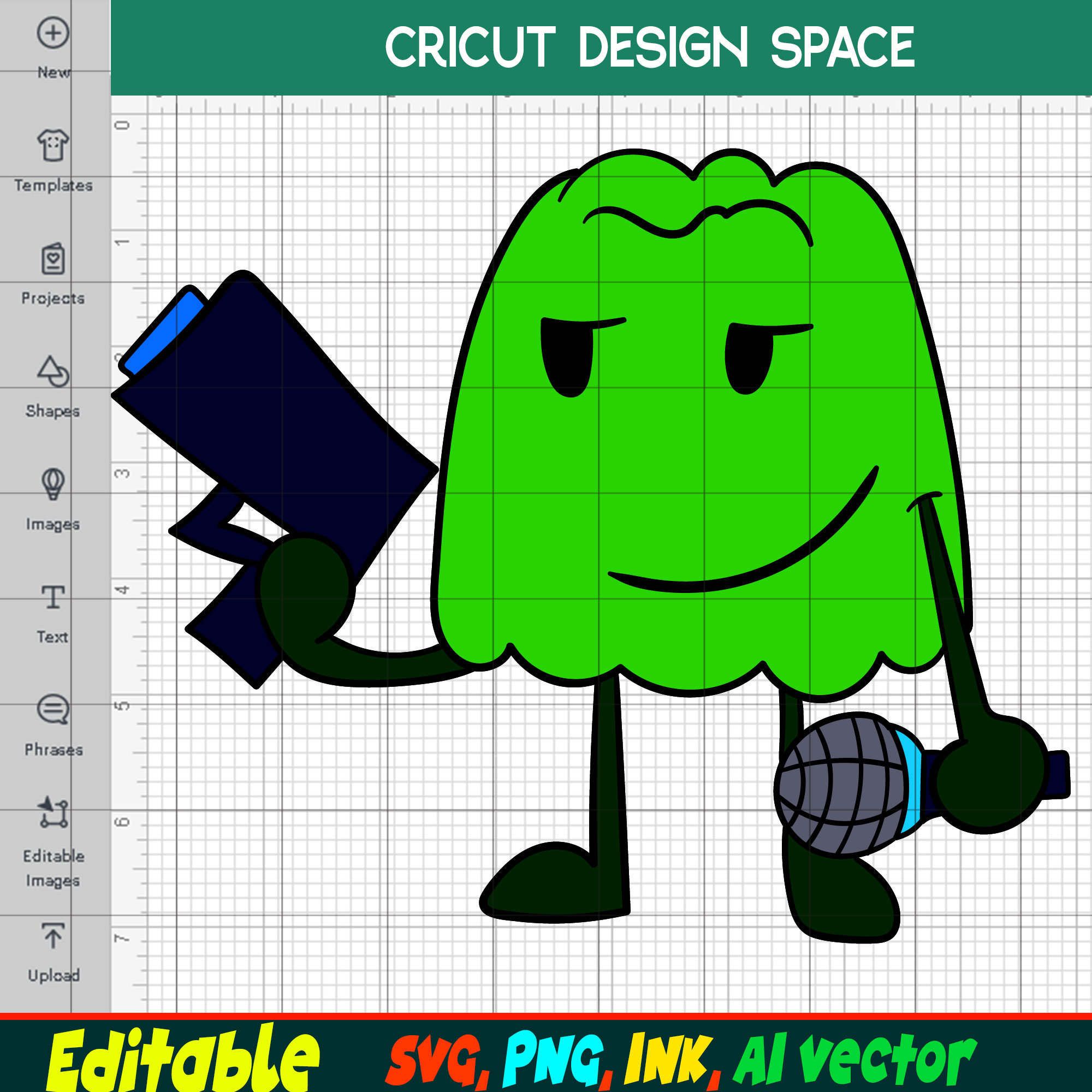 Bfdi editable Match SVG, Borrador PNG, Out Of The Blue, Coiny, Firey ...