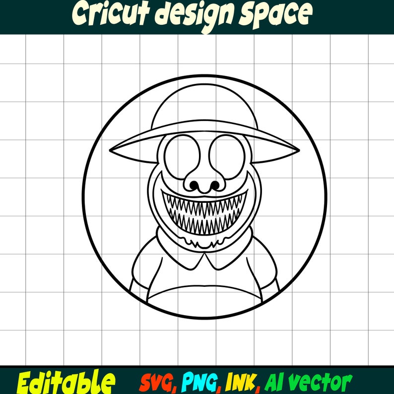 Editable SVG Zookeeper Sticker From Zoonomaly Svg,zookeeper Zoonomaly ...