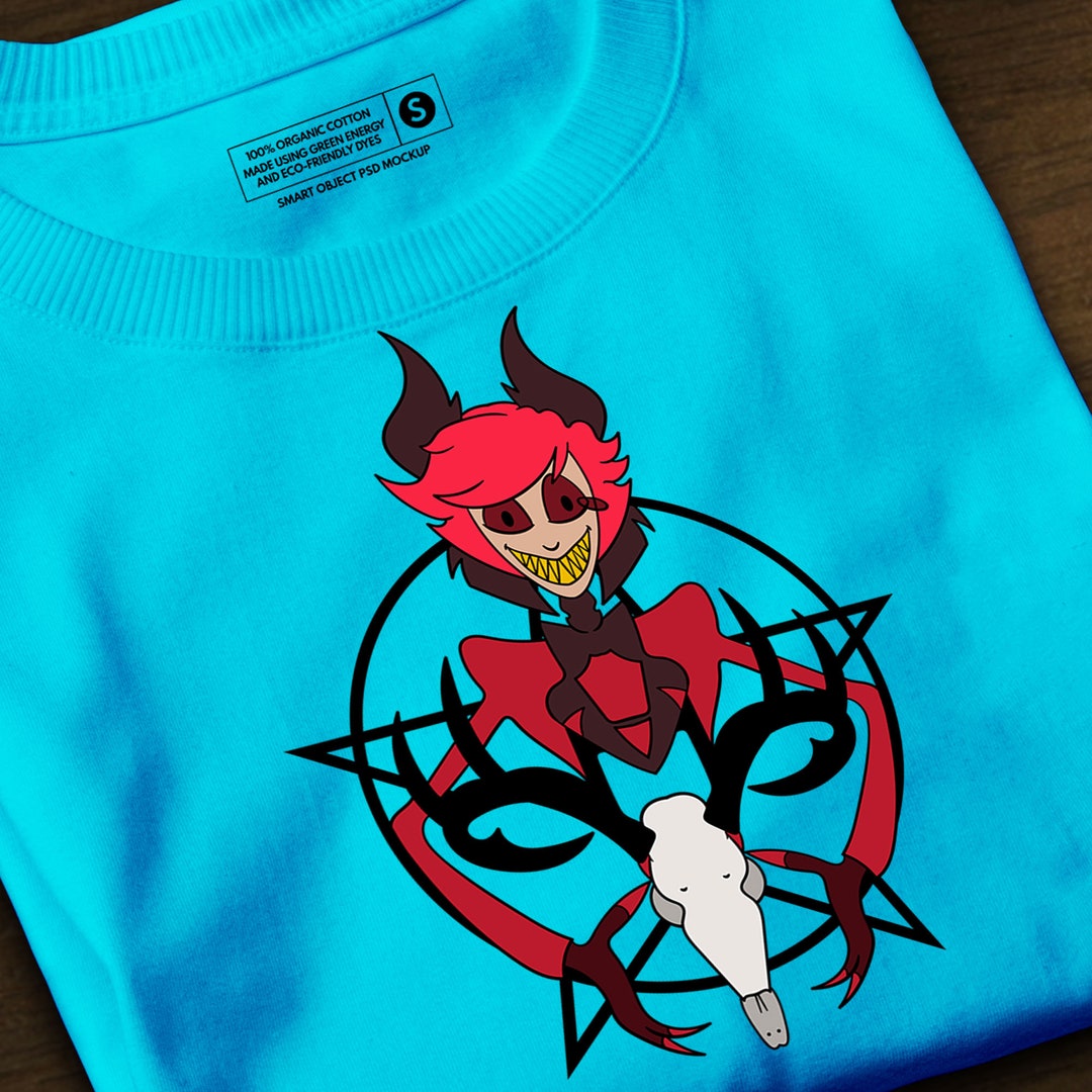 Hazbin Hotel T-shirt SVG Alastor Printable Svg,editable Alastor Png,ink ...