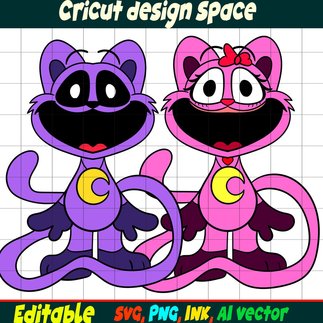 Editable Smilling Critters Humanized Bobby, Female Catnap,bubba ...