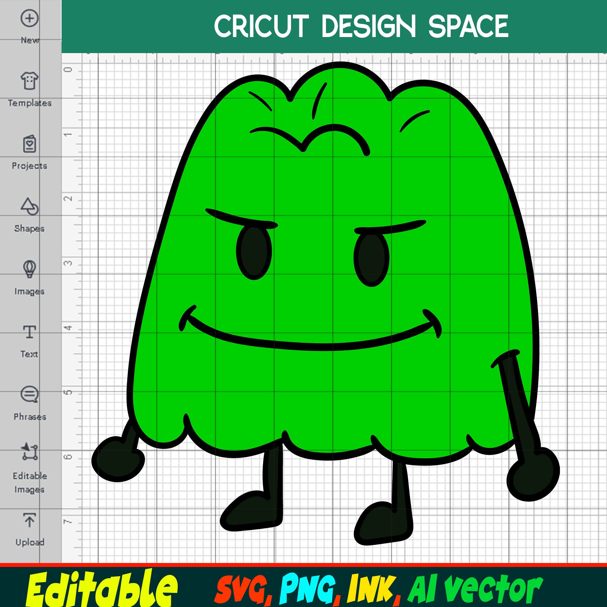 Editable Canva Birthday Invitation Bfdi Match Svg,eraser PNG, Out of ...