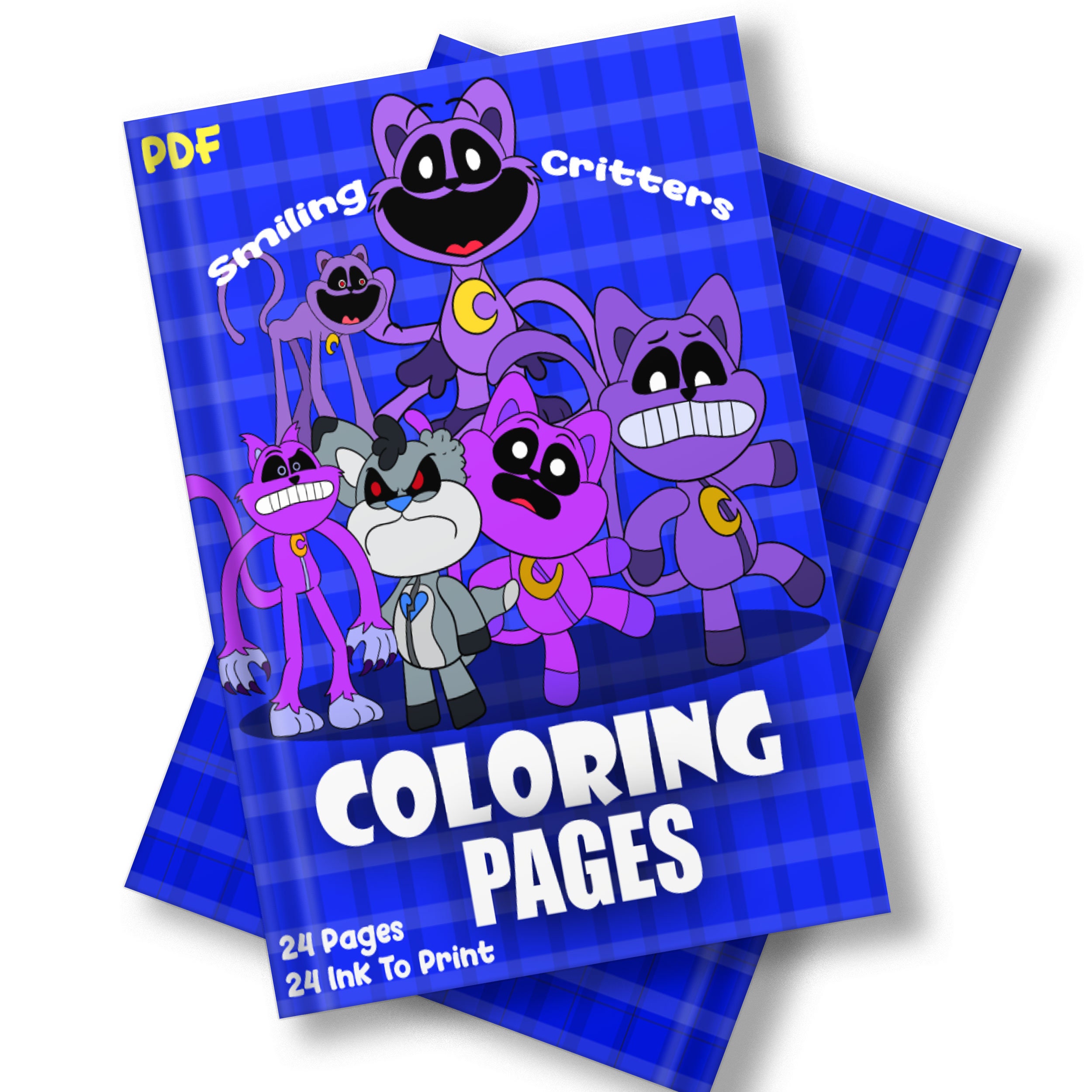 Livro de colorir Smiling Critters CatNap PDF para comemoração de ...