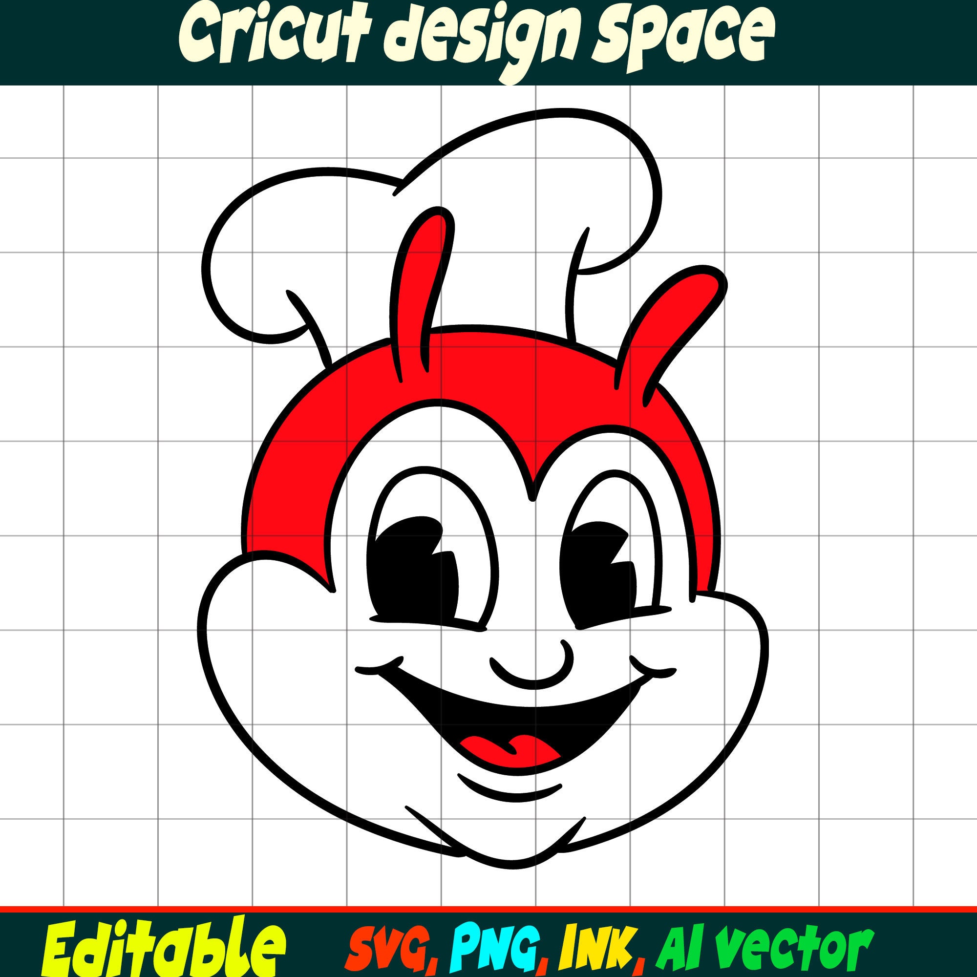 Happy Birthday PDF Jollibee SVG, Jollibee Sticker, Jollibee PNG ...