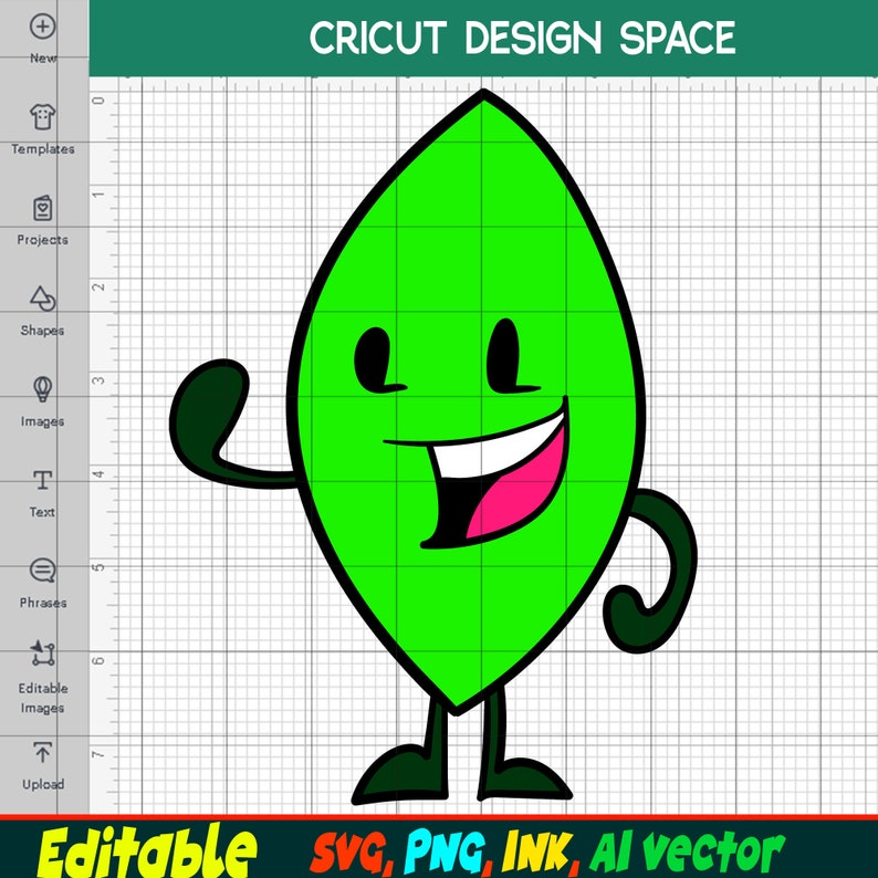 Editable Bfdi Match SVG, Eraser Png,out of the Blue,coiny,firey,flowers ...