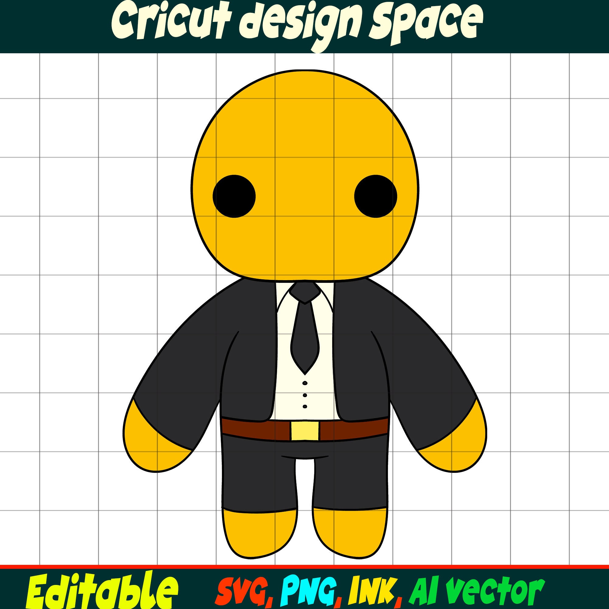 Editable Pack Wobbly Life SVG, Wobbly Life Png Coloring Pages SVG, Png ...