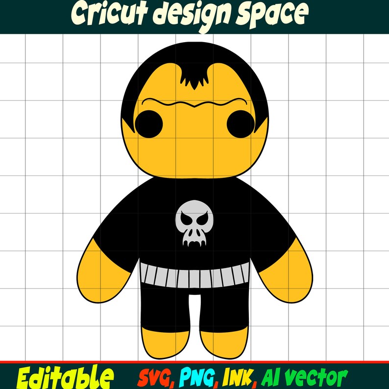 Editable Pack Wobbly Life SVG, Wobbly Life Superheros Png Coloring ...