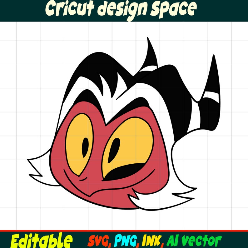 Cut Files Pack Alastor Hazbin Hotel Svg,blitzo PNG, Loona, Maxxie PNG ...