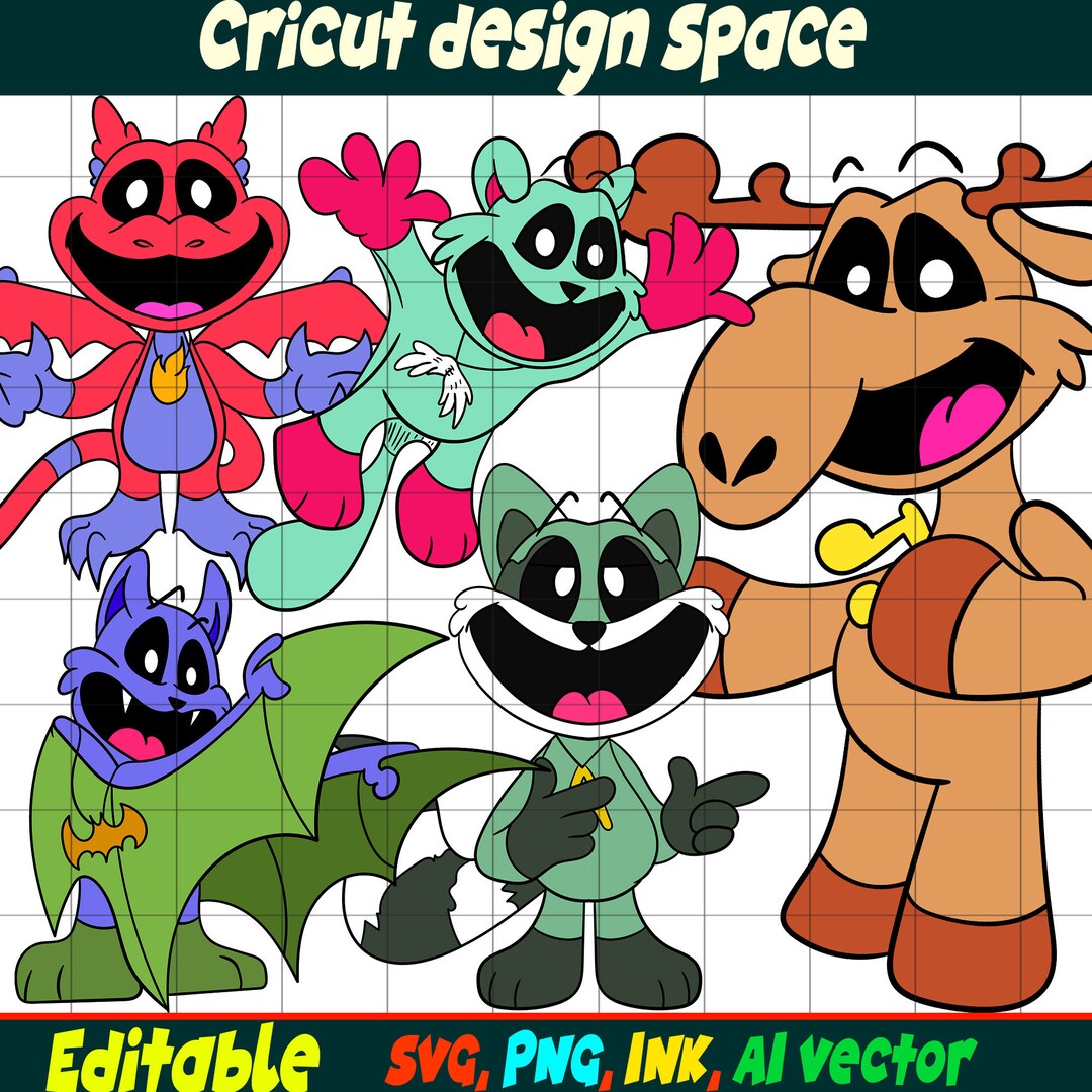 Editable Batwing From Poppy Playtime Fanmade Smiling Critters, Cooncare ...