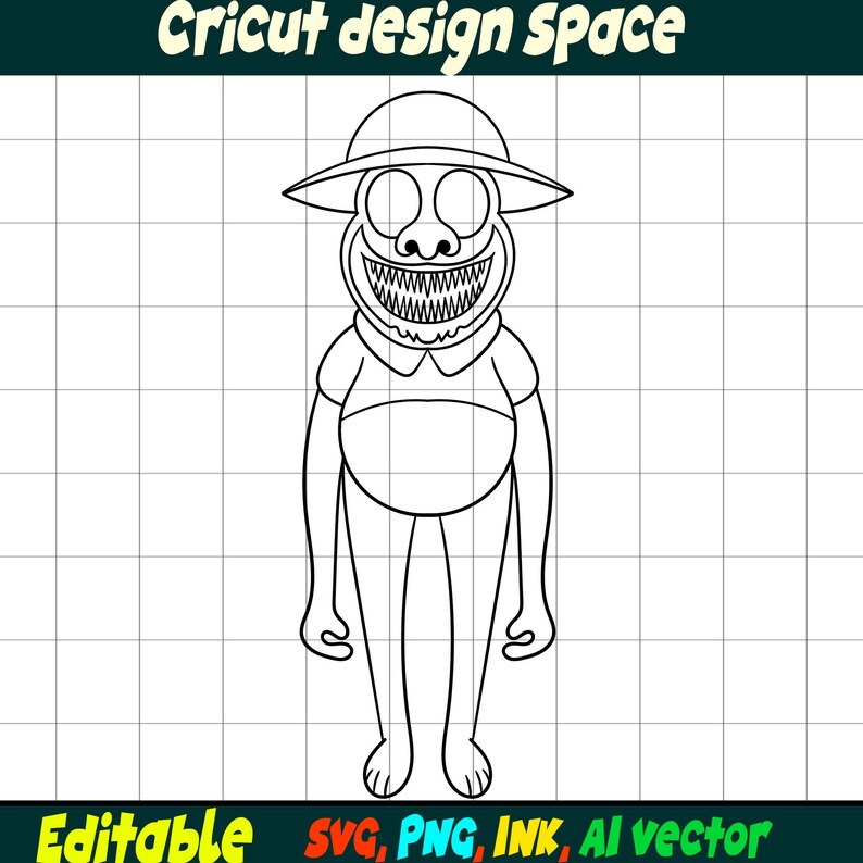 Editable SVG Zookeeper Sticker From Zoonomaly Svg,zookeeper Zoonomaly ...