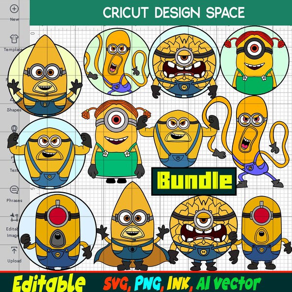Mega Minion Tim Svg - Etsy
