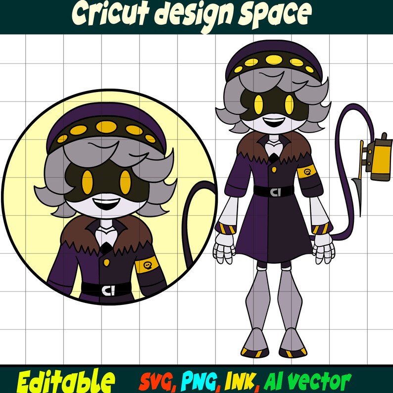 Editable J From Murder Drones Stickers SVG Printable for Birthday Gift ...