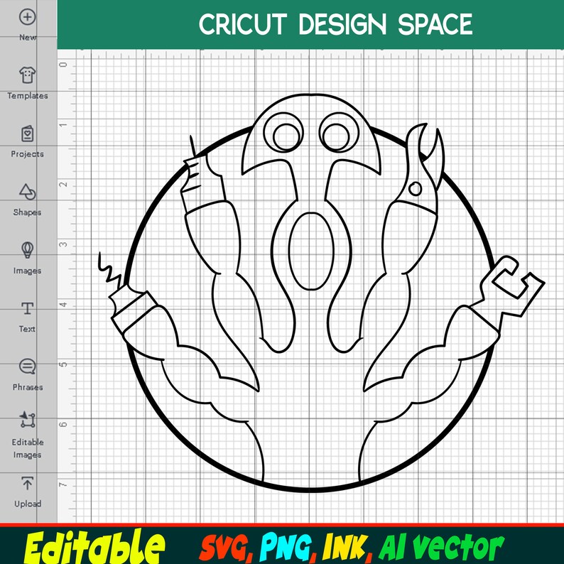 Syringeon From Garten of Banban 7 SVG, Flumbo Garten of Banban Sticker ...