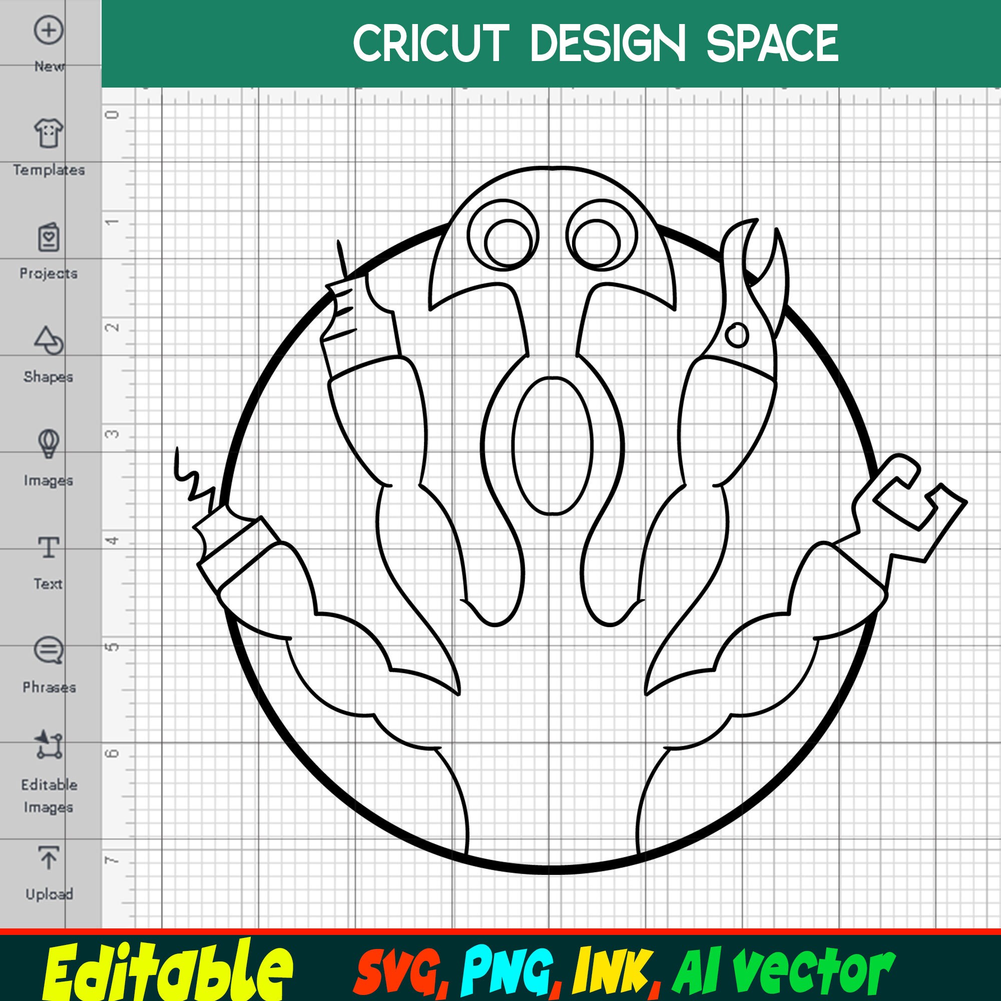 Syringeon From Garten of Banban 7 SVG, Flumbo Garten of Banban Sticker ...