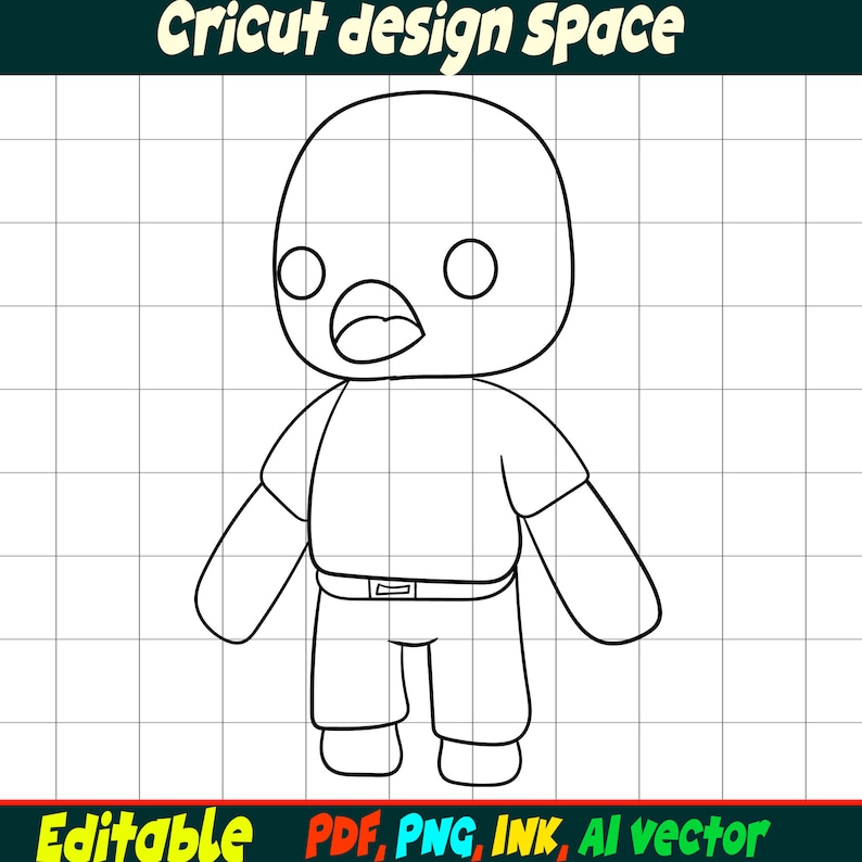 Editable Wobbly Life SVG, Wobbly Life Png Wobbly Life Coloring Pages ...