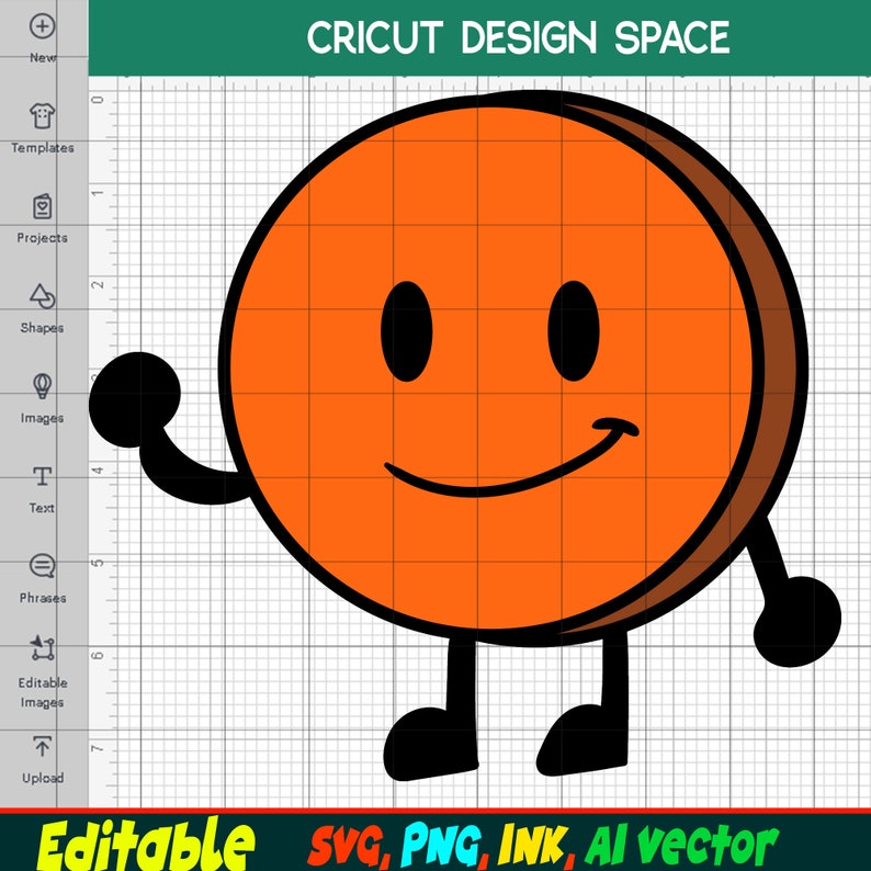 Bfdi editable Match SVG, Borrador PNG, Out Of The Blue, Coiny, Firey ...