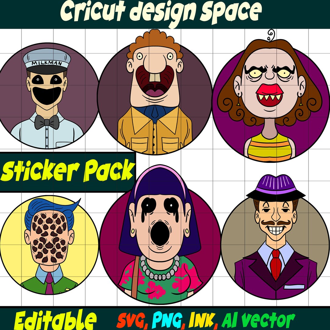 That's Not My Neighbor Angus,elenois Red Handed Sticker,hoon Lady Hd ...