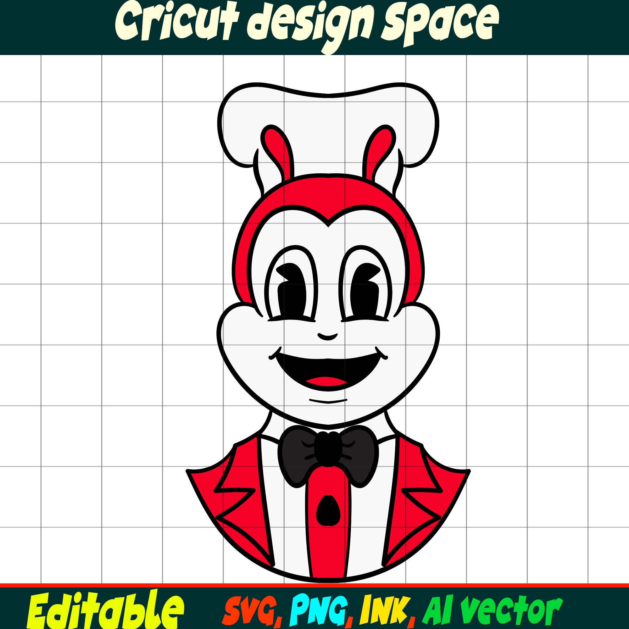 Happy Birthday PDF Jollibee SVG, Jollibee Sticker, Jollibee PNG ...