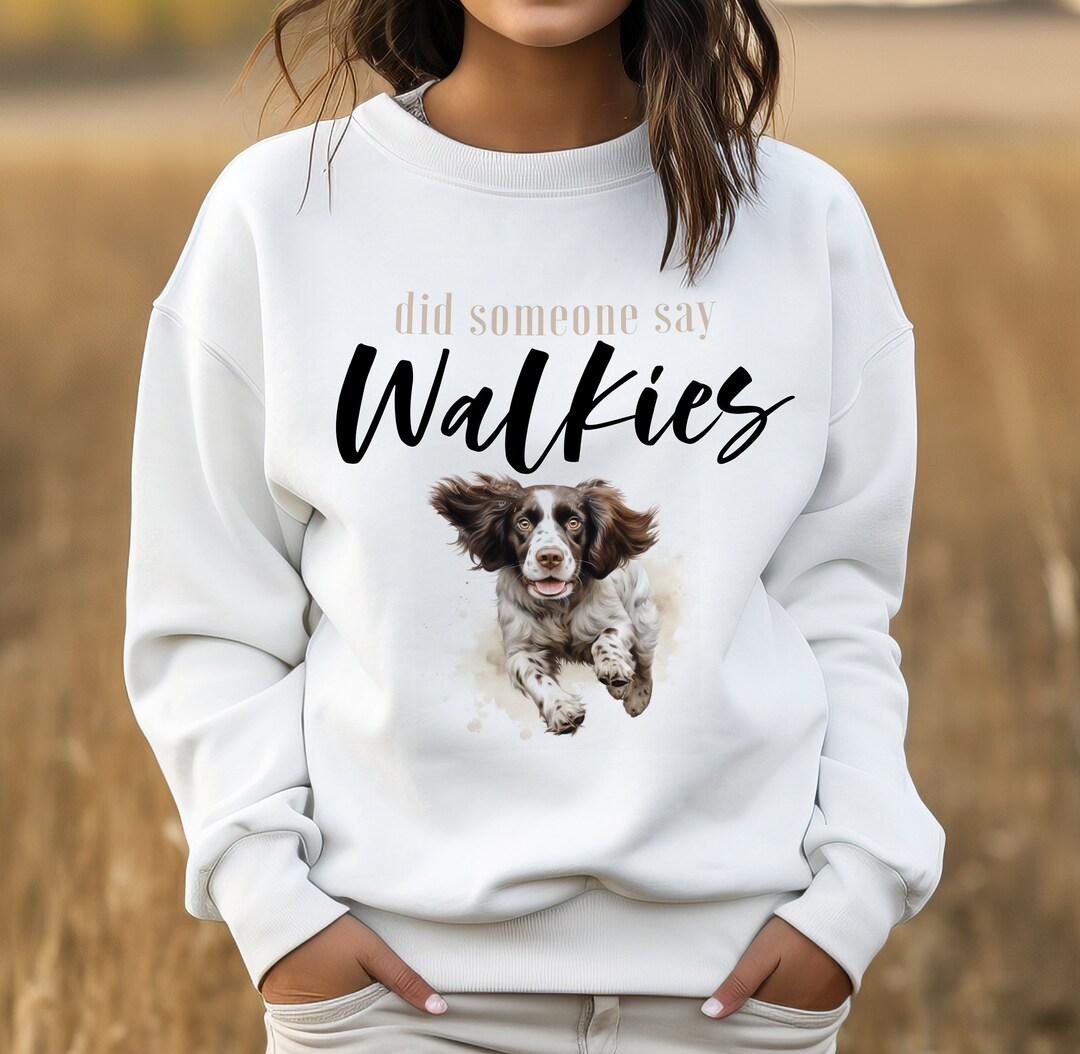 Springer Spaniel Sweatshirt Springer Spaniel Mum Shirt Dog Walking ...