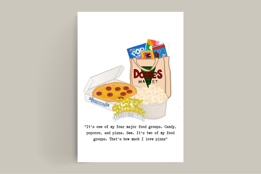 Gilmore Girls Birthday Card // Gilmore Girls Quote // Gilmore Girls ...
