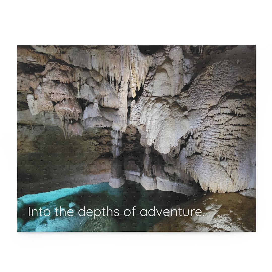 Into the Depths of Adventure, Cave Puzzle 252-pieces - Etsy
