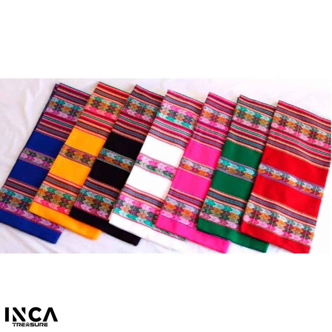 Manta Peruana Andina / Tela Boho / Mantel Andino Peruano / Manta Inca ...