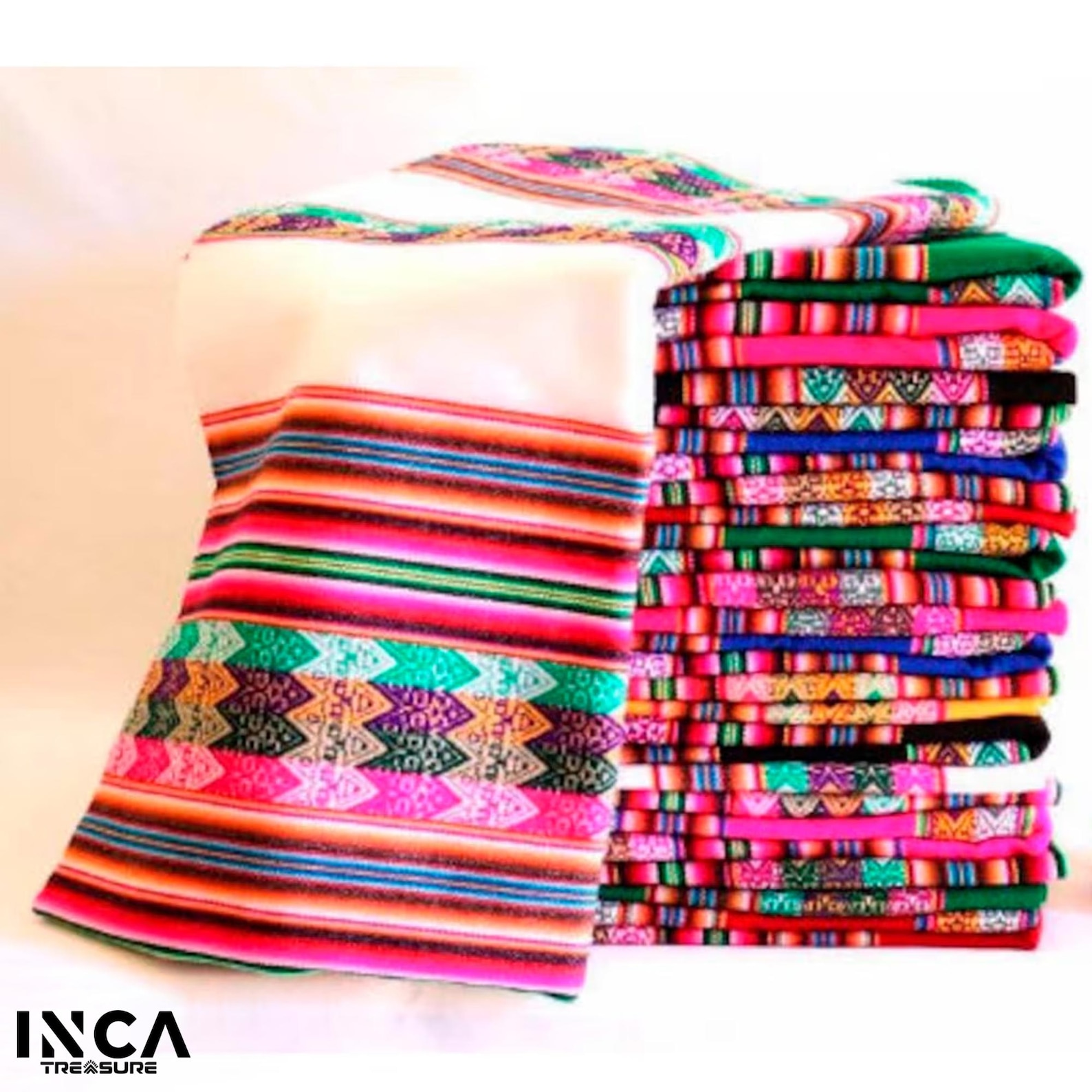 Manta Peruana Andina / Tela Boho / Mantel Andino Peruano / Manta Inca ...