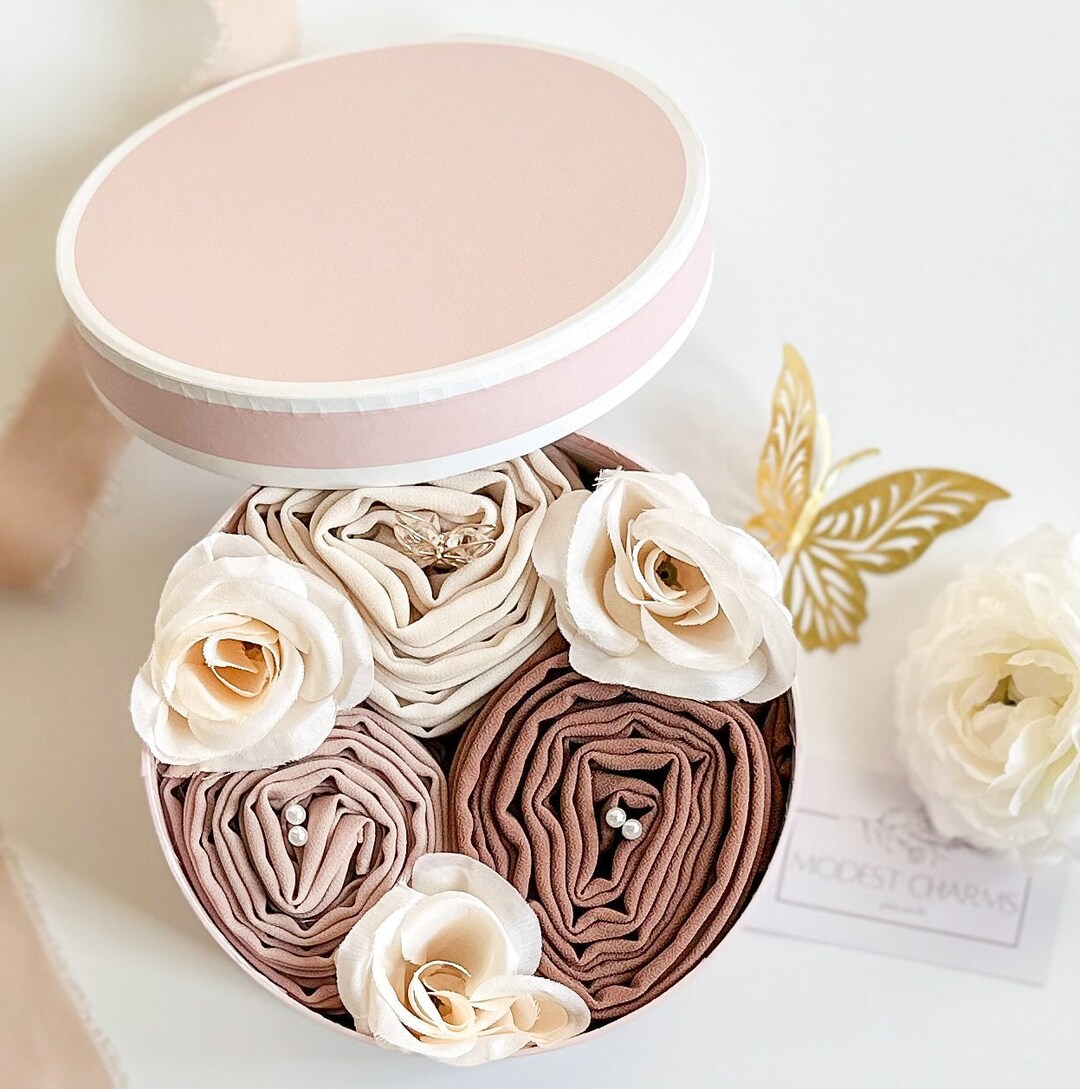 Trio Florals in Bloom Hijabs - Etsy