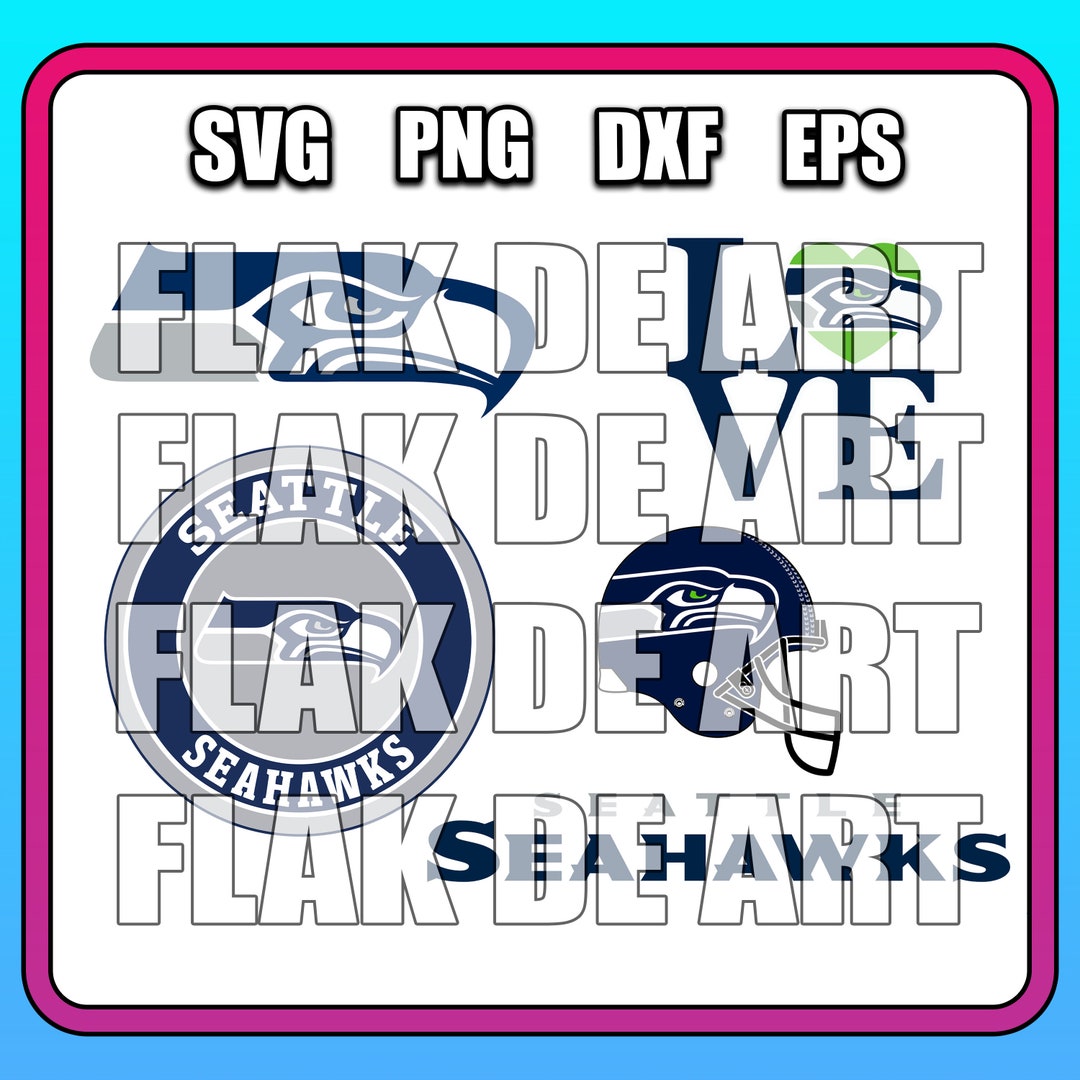 Seattle Seahawkks Football SVG PNG Bundle, Svg Sports Files, Svg for ...