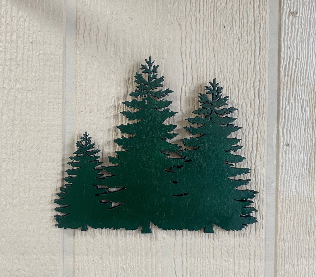 Pine Tree Cut Out - Etsy